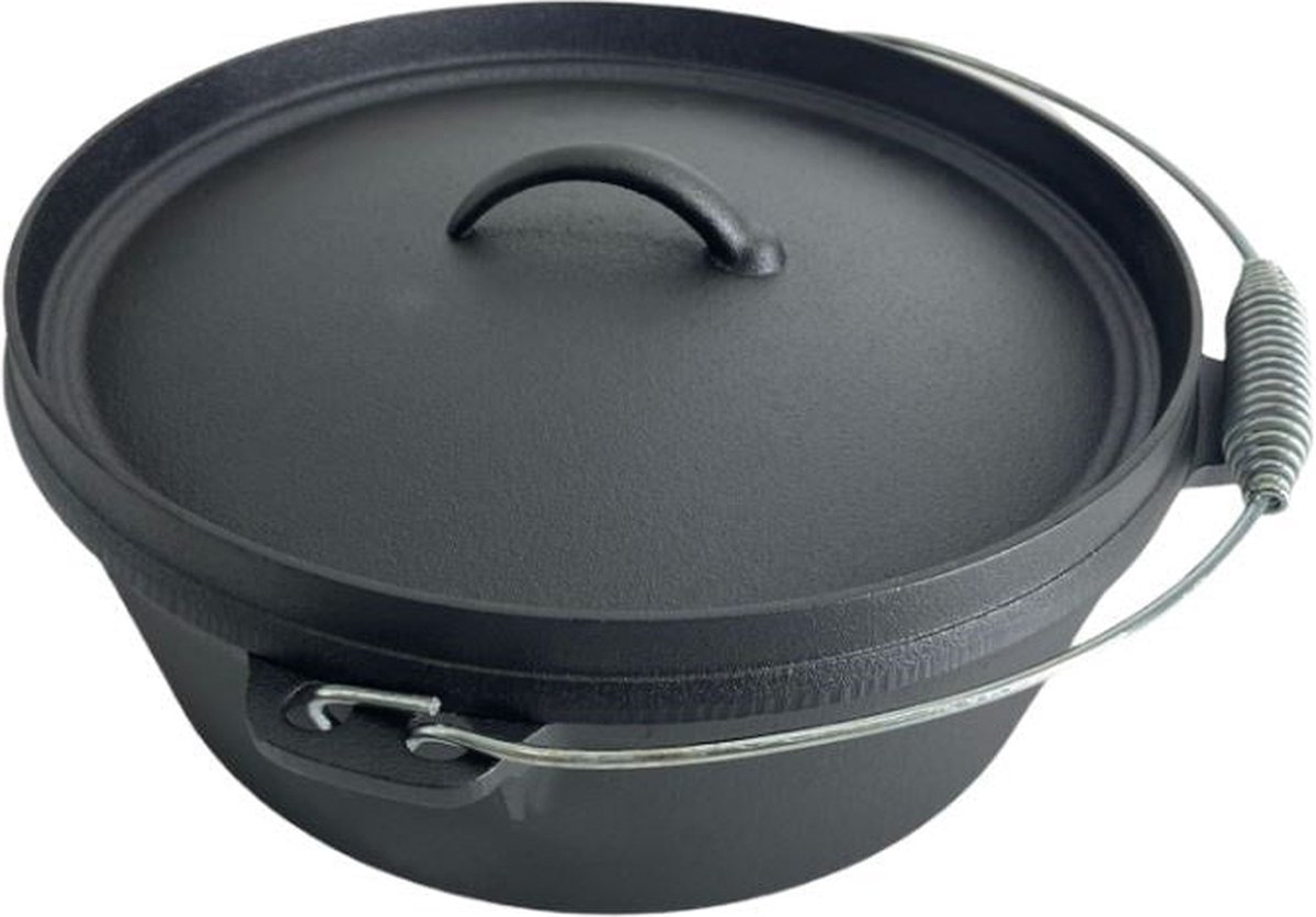 Dutch Oven Braadpan 12 Inch Gietijzer | bol.com