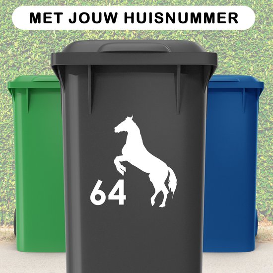 Container Stickers - Voordeelset 4 stuks - 15x20 cm - Container / kliko ...