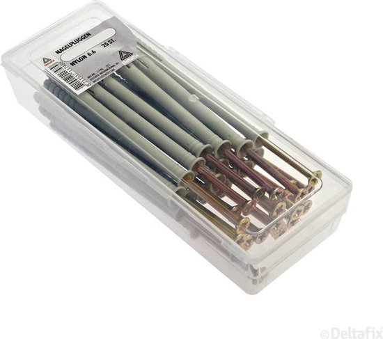 Deltafix Nagelpluggen 8x100mm 25 stuks | bol