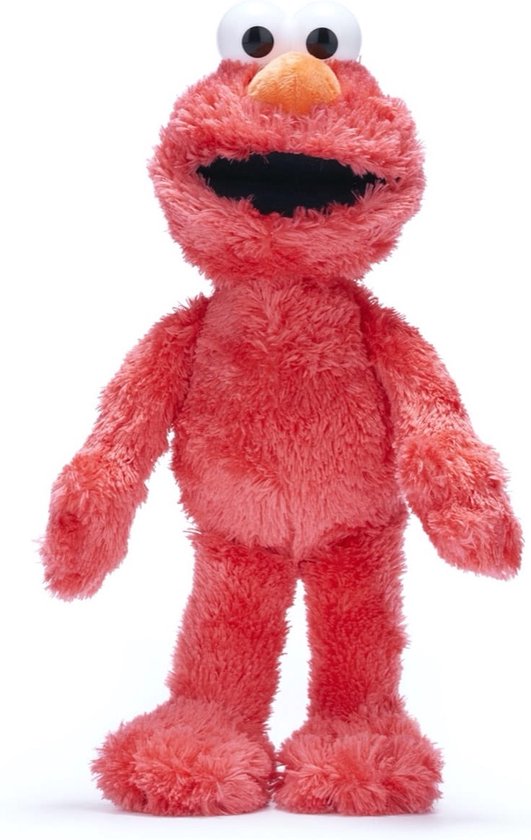 Elmo Sesemstraat knuffel 28 cm - Pluche knuffel voor kinderen | bol.com