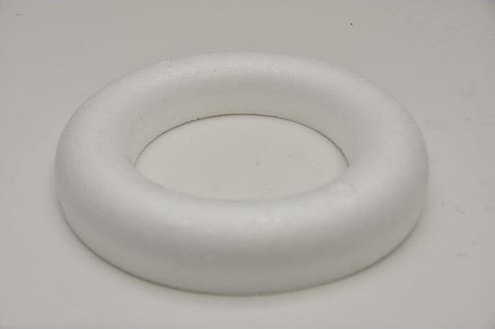 Styropor - Ring Ø 25 X 5 Cm Half Rond Styropor | bol.com