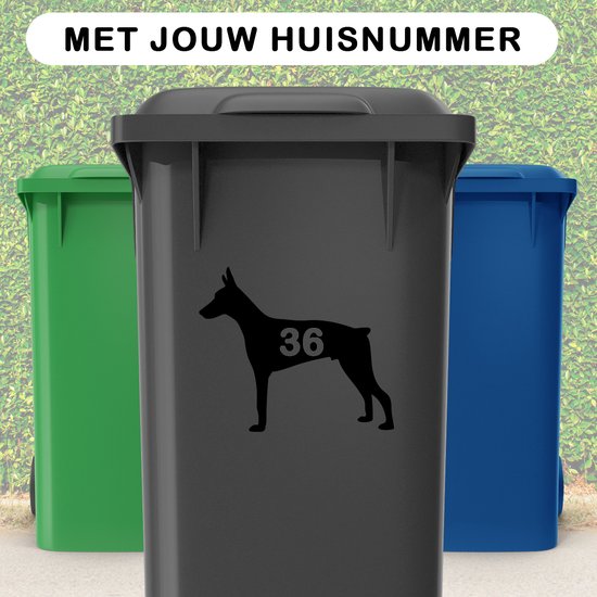 Container Stickers - Voordeelset 4 stuks - 15x20 cm - Container / kliko ...