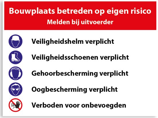 Briton Calamiteitenbord 69x52cm | bol