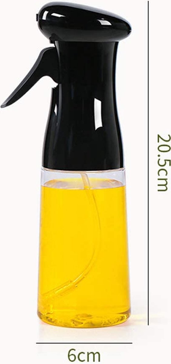MoYouno Olie Spray Fles voor koken Grillen, 210 ml Olijfolie Sproeier ...