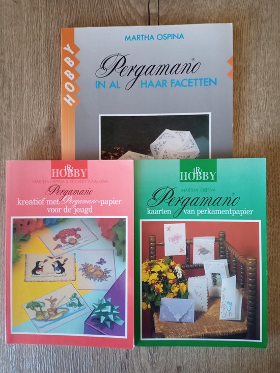 Pergamano 3 Boeken over deze Hobby , LR Hobby , Pergamano Kaarten van ...