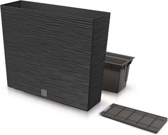 Prosperplast Furu Case Tower - Bloempot / Plantenbak met inzet - voor ...