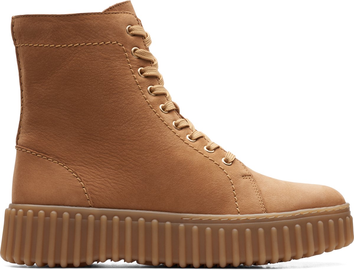 Clarks - Dames - Torhill Rise - D - 4 - light tan nubuck - maat 4 | bol.com