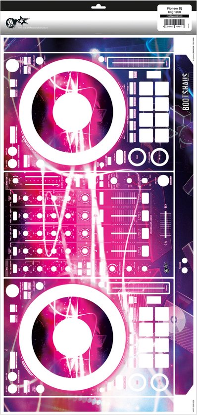 dj-skins Pioneer DDJ-1000 Skin Bootshaus - DJ-skin | bol