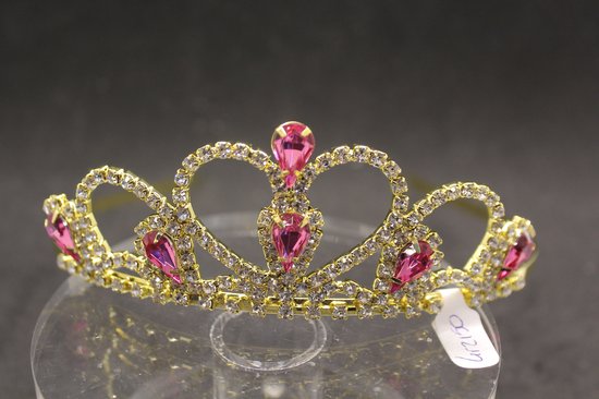Mooie tiara, kroon, bruid, prinses, haaraccessoire, luxe diadeem ...