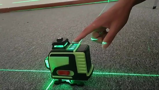 Kruislijnlaser 4d - zelfnivelllerend - 16 lijnen laser - helderheid ...