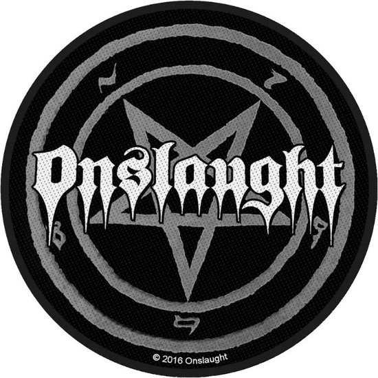 Onslaught - Pentagram - Patch | bol.com
