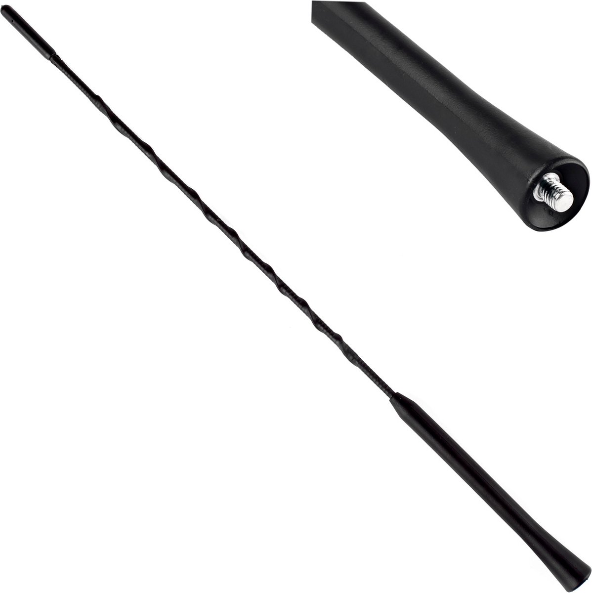 Auto antenne Spriet Aluminium - Dakantenne - 5mm - Zwart | bol.com