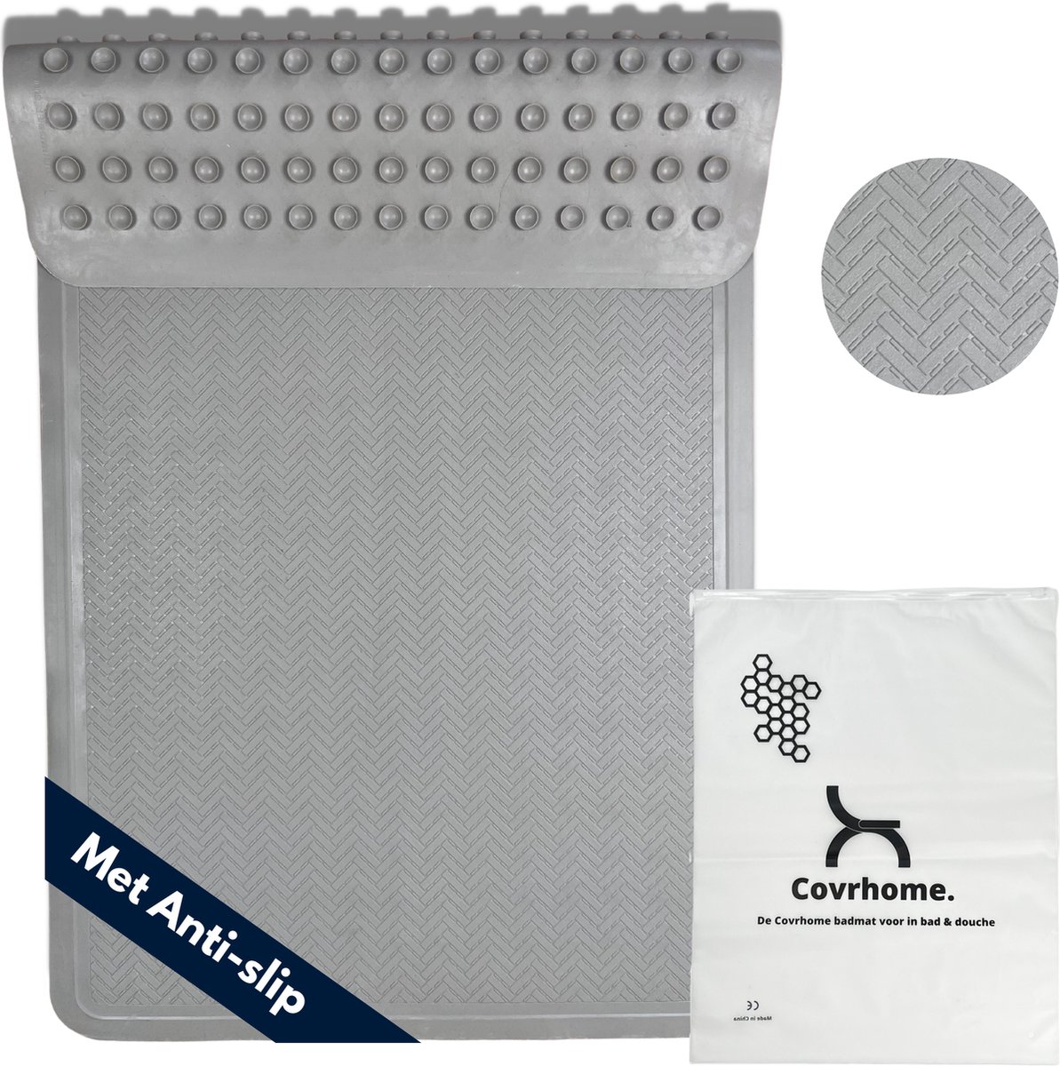 Badmat antislip 40 X 70 - Douchemat - Antislipmat douche - Met ...