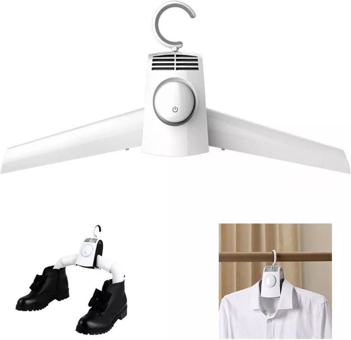 Draagbare Wasdroger - Wit - 5 tot 10 Kilo - Warme en Koude Lucht - tot ...