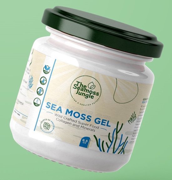 Premium Sea Moss Gel - Golden - Saint Lucia - Zeemos - Zeewier ...