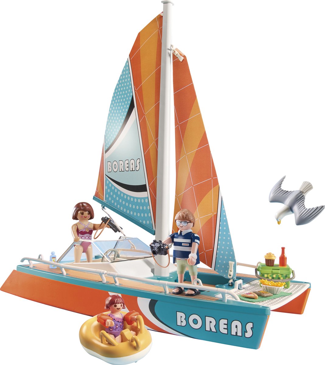 PLAYMOBIL Family Fun PROMO Catamaran - 71043 | bol.com