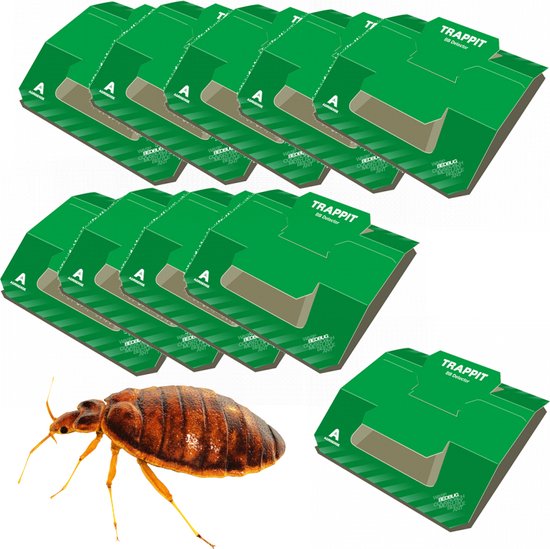 Trappit Bedwantsenval - 10 stuks - Bedwantsenvallen - Bedwantsen ...