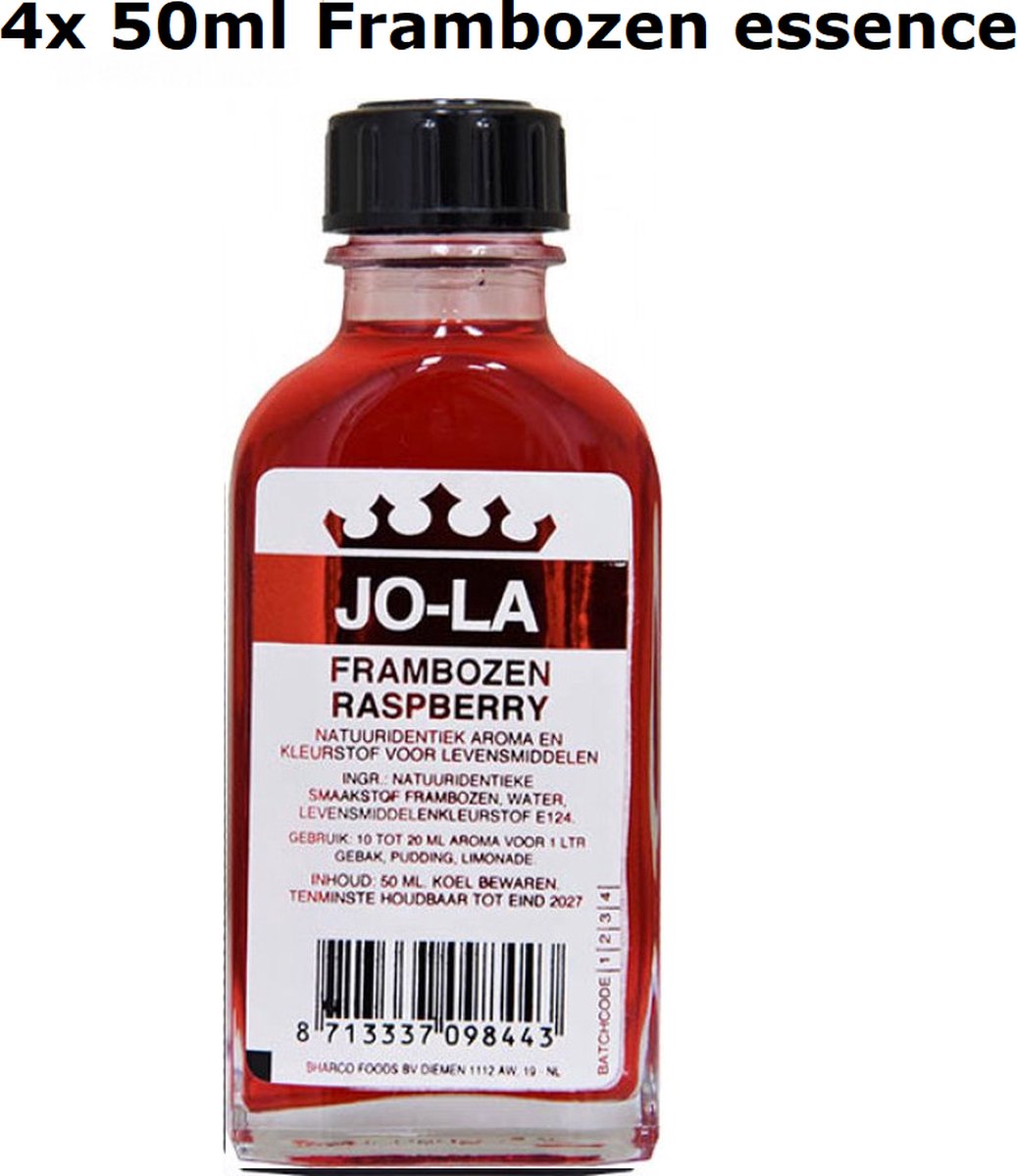 Jola Essence Frambozen Raspberry 50ml | bol