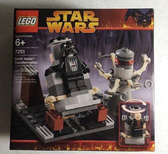 Lego 7251 - Star Wars Darth Vader Transformation | bol.com