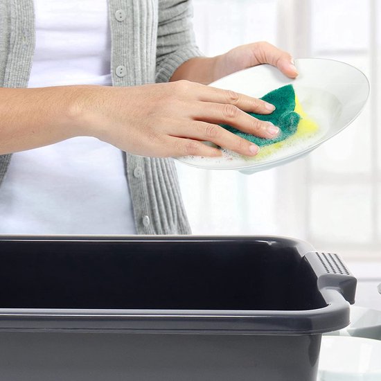 Hausfelder Veelzijdig bad en kom set van 2 11 l. hoekig - te gebruiken ...