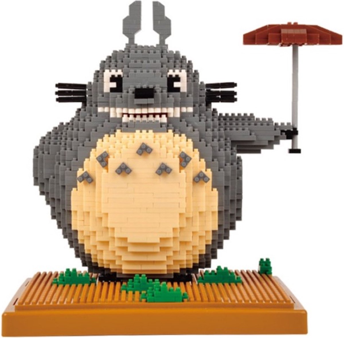 Totoro Nanoblock Groot - 1650 blocks - Anime speelgoed - Studio Ghibli ...