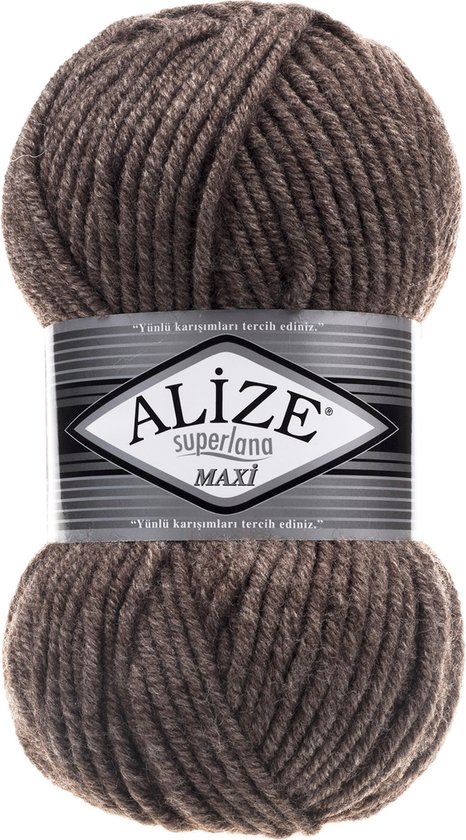 Alize Superlana Maxi 240 Cocoa Pakket 5 Bollen 500 Gram | bol