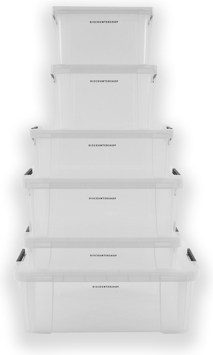 1x Stevige Mini Opbergbox 2.6Liter |Duurzaam| 24x13x14 CM | Opberger ...