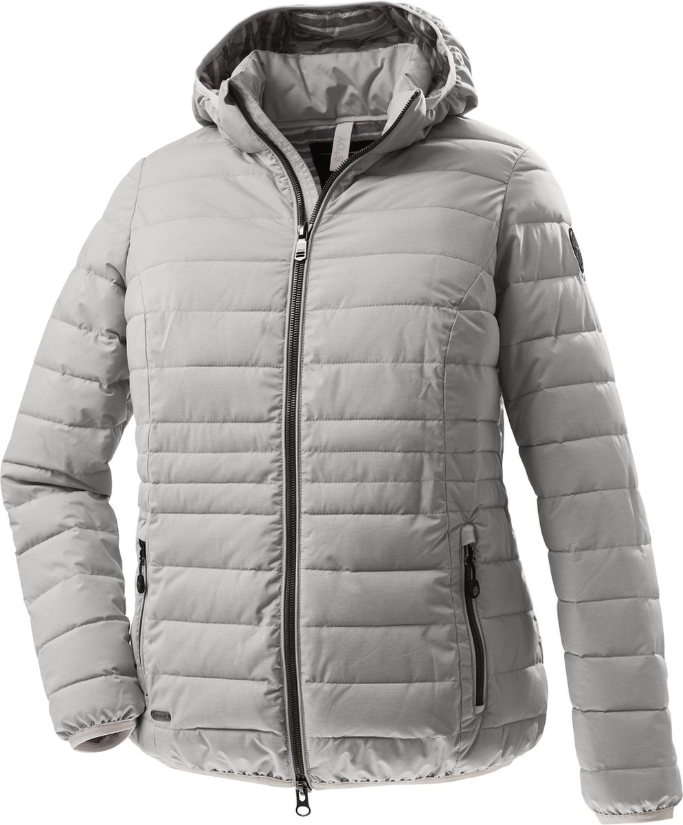 Dames zomerjas STOY - padded zomerjas - lichtgrijs - 38228 - maat 44 ...