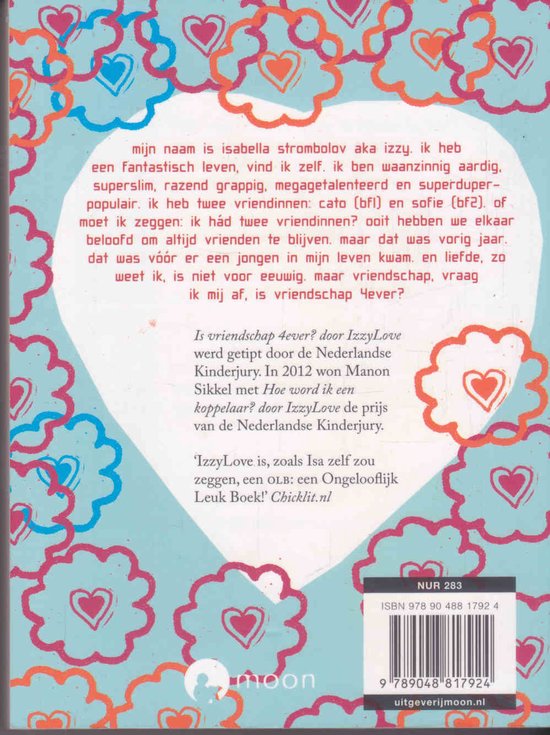 Izzy Love Is Vriendschap 4ever Manon Sikkel 9789048817924 Boeken