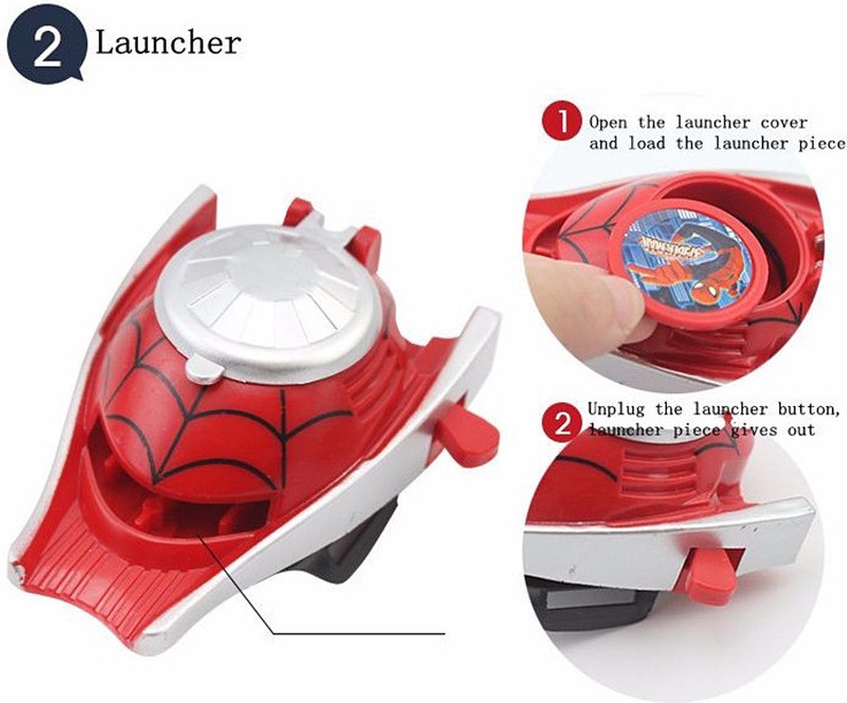 Spiderman web shooter - Spiderman handschoenen met web - Spiderman ...
