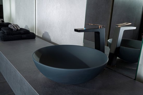 Solid surface waskom Sanne antraciet | bol