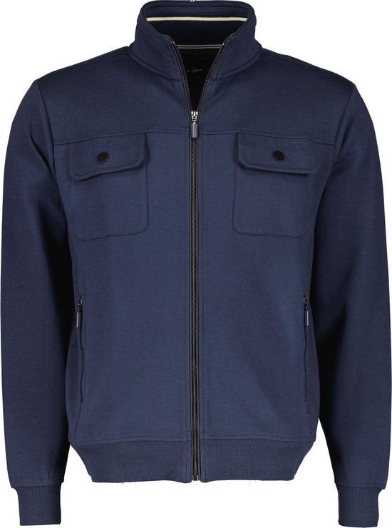 Jac Hensen Vest - Extra Lang - Blauw - L | bol.com