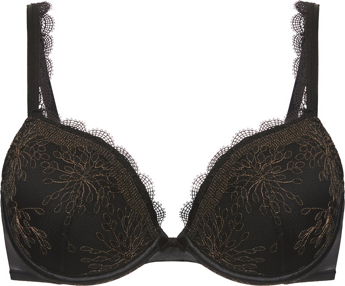 Simone Pérèle - Singuliere Push-Up BH Zwart - maat 85C - Goud Zwart ...