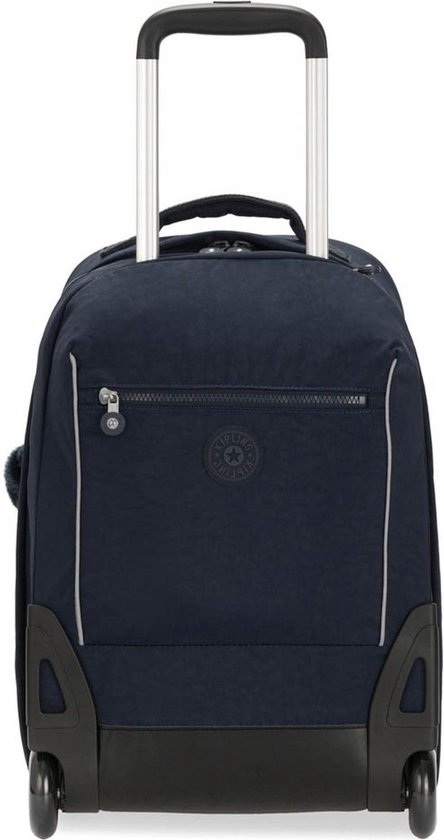 kipling Back To School Sari Wheeled Backpack True Blue Tonal | bol