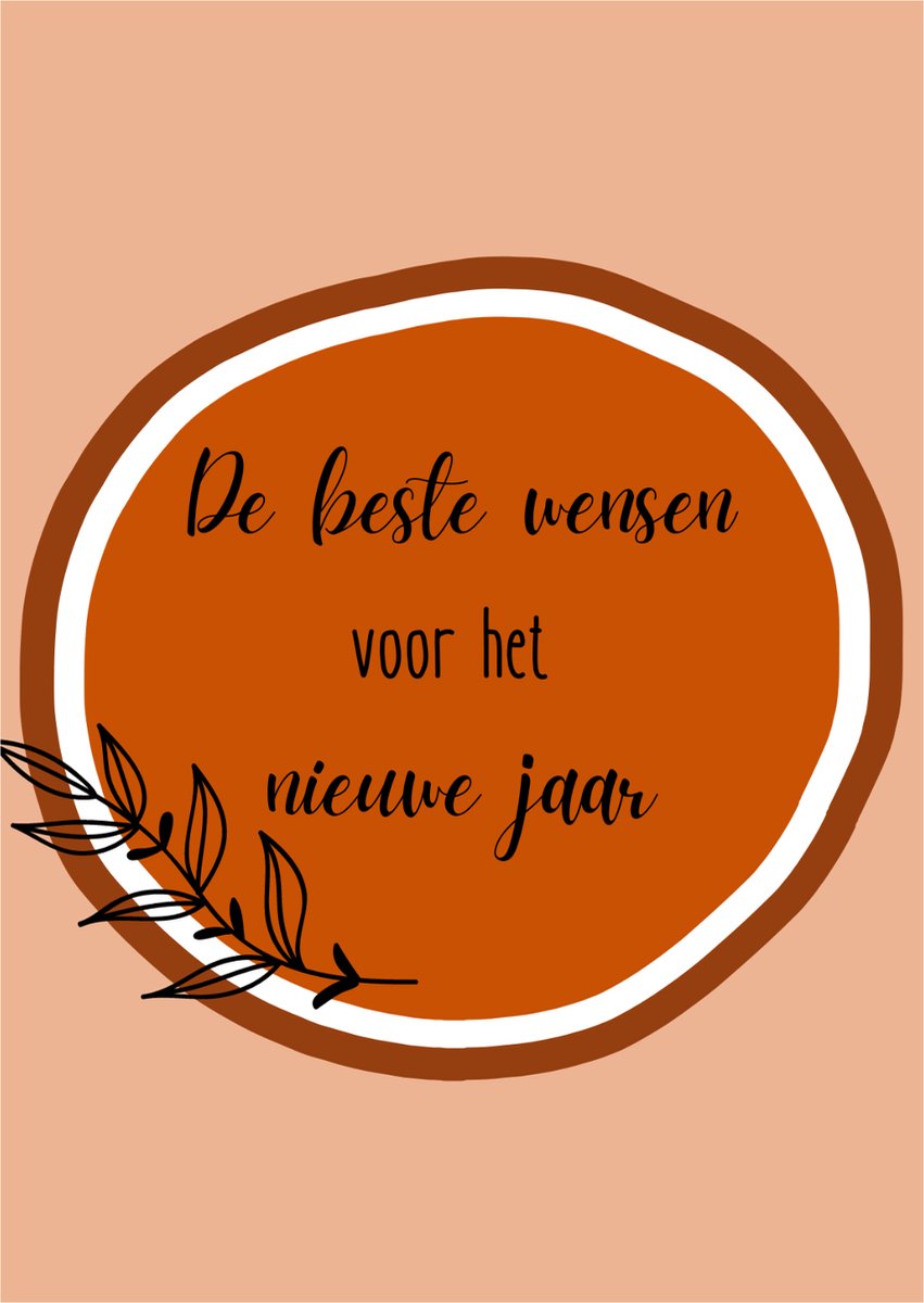 Beste Wensen Kaart - No2 - Christelijke Kerst En Nieuwjaarskaart ...