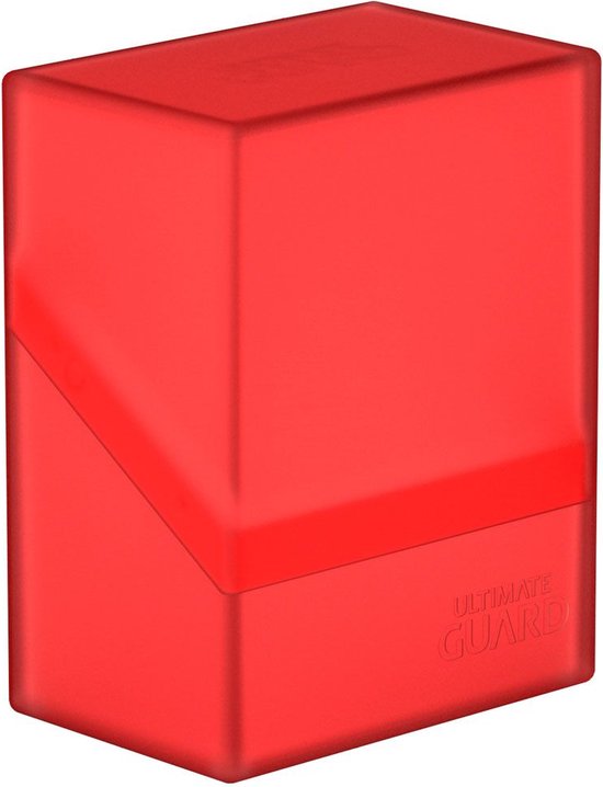 Ultimate Guard Boulder Deck Case 60+ Standard Size Ruby | bol.com
