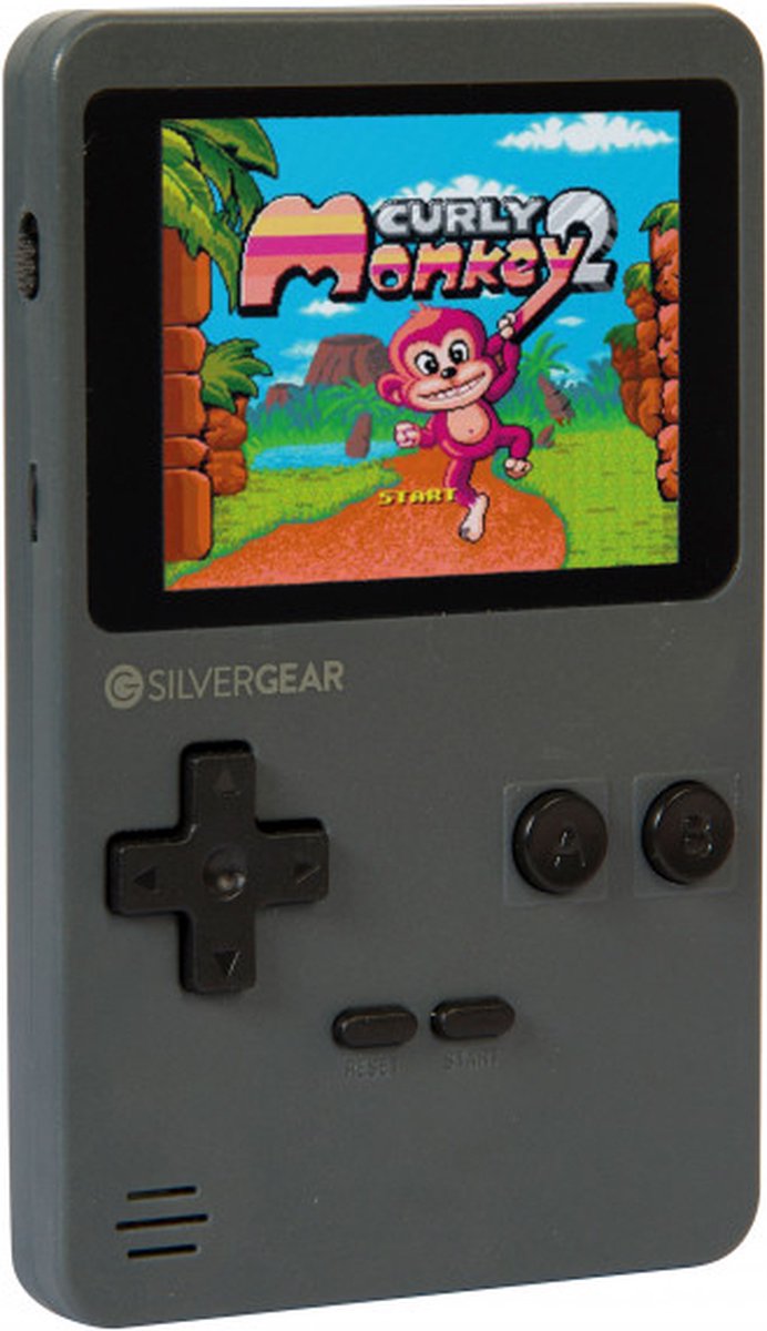 Silvergear® Mini Retro Arcade Spelcomputer - Portable Spelcomputer voor ...