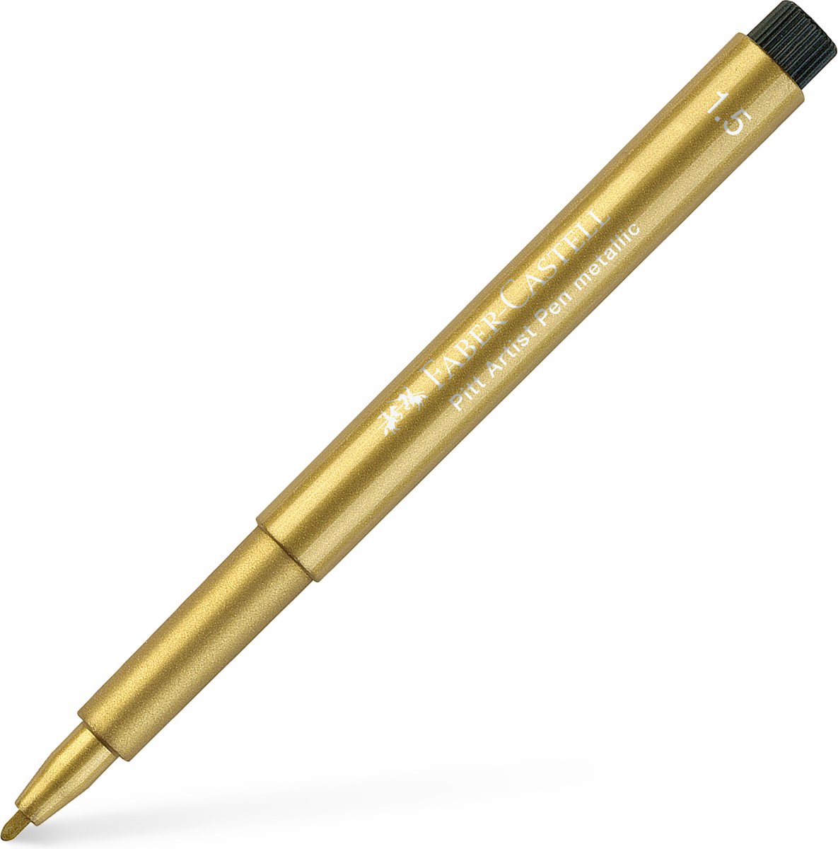 Faber-Castell tekenstift - Pitt Artist Pen - 250 goud - FC-167350 | bol.com