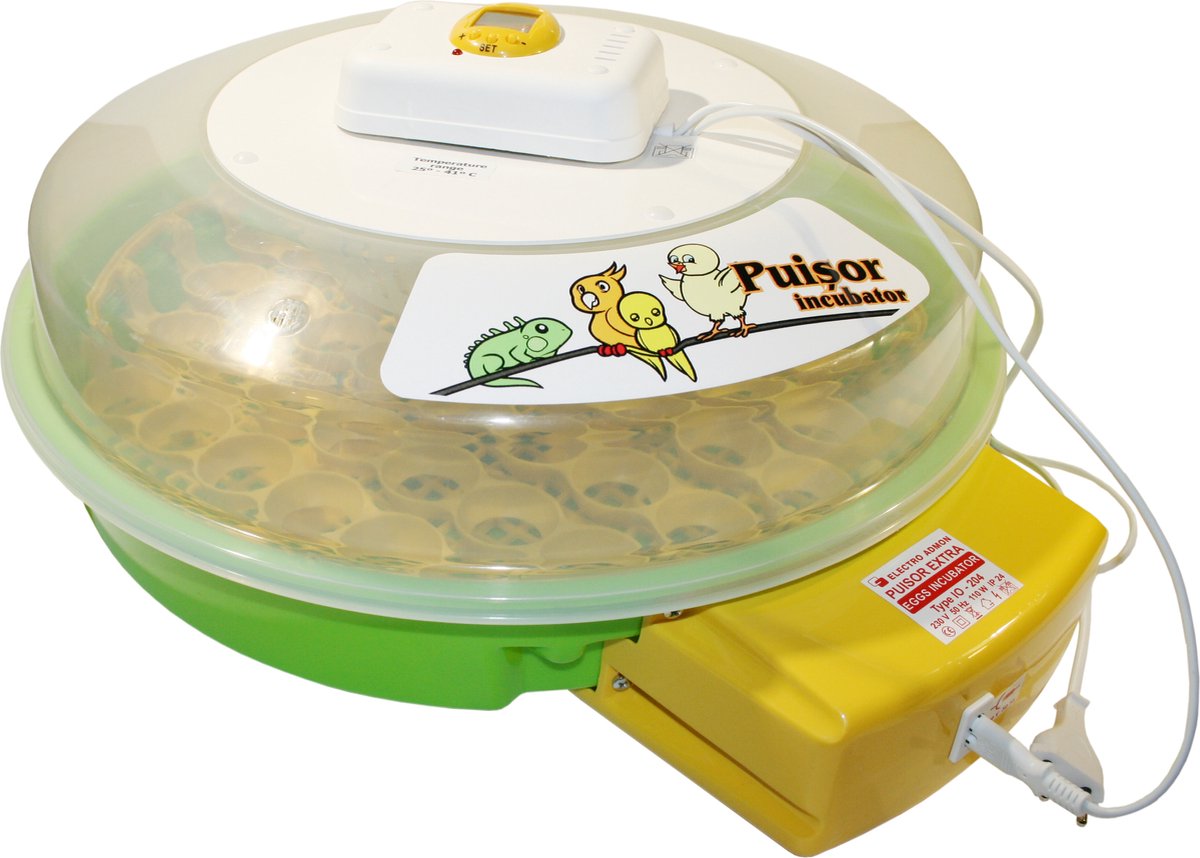 Puisor Exotic X2 Extra Broedmachine voor reptielen, pluimvee en Exotic ...