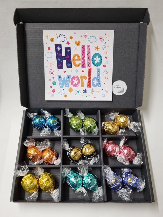 Chocolade Ballen Proeverij Pakket | Chocolade pakket met 9 ...