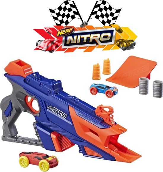 Nerf Nitro Doubleclutch Inferno Blaster - 4+ | bol.com