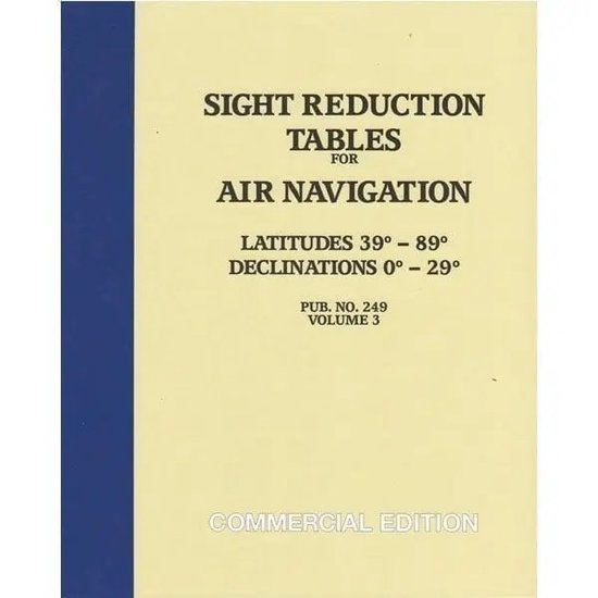 HO-249 Volume 3 Sight reduction tables | 9780970801029 | Boeken | bol