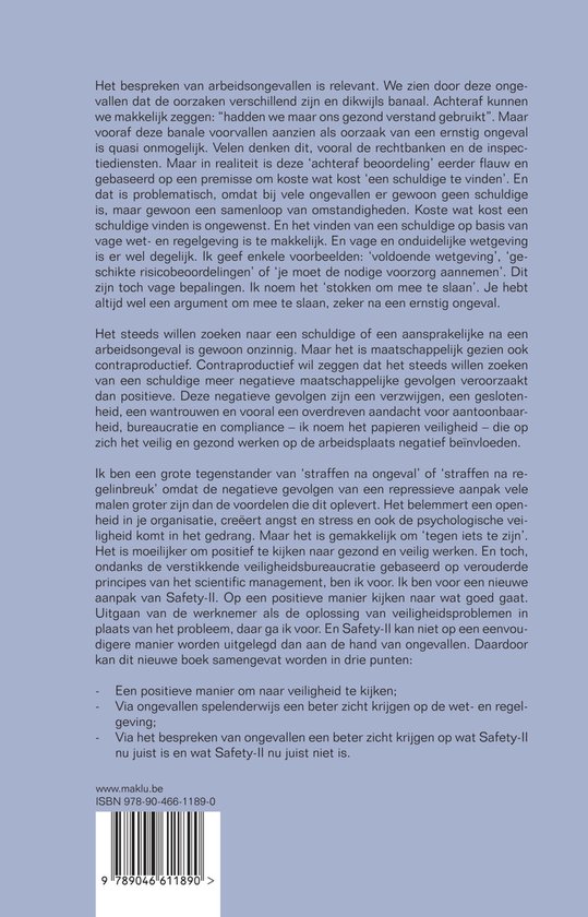 Van 50 naar 100 arbeidsongevallen 2 | 9789046611890 | Jan Dillen ...