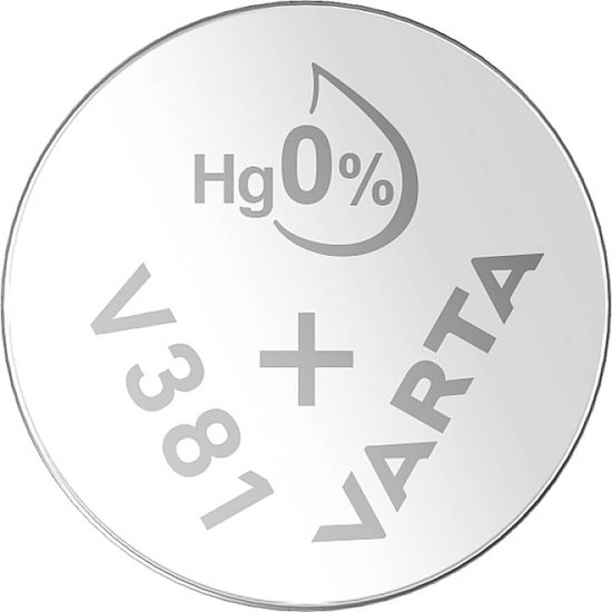 Varta V381 (SR55) Zilveroxide knoopcel-batterij / 1 stuk | bol