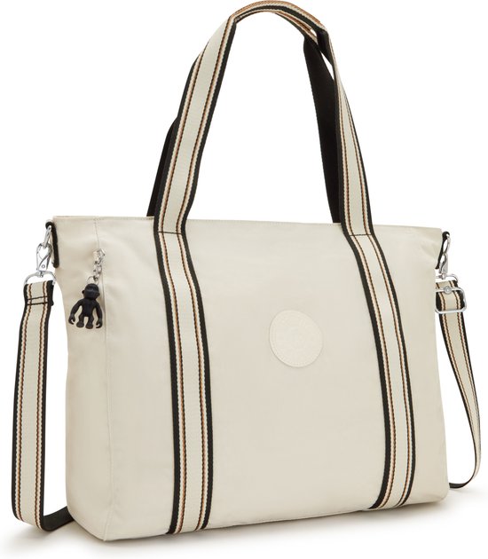 Kipling ASSENI Shopper - Light Sand | bol.com