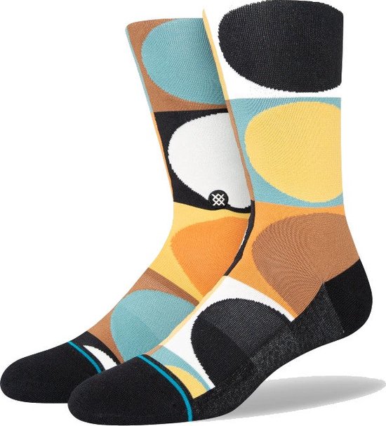 Stance Poka Poka Crew Sokken - Washed Black | bol.com