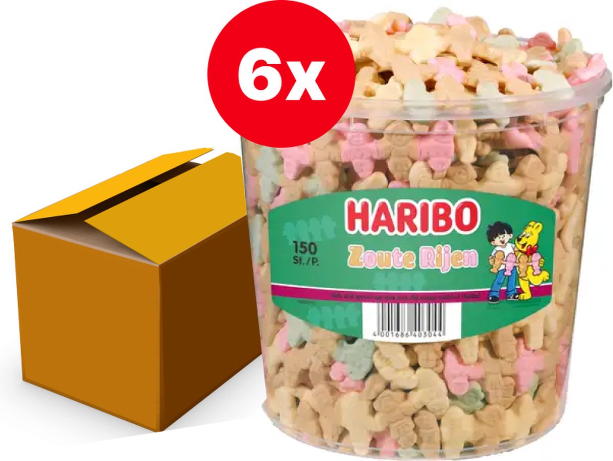 Haribo schuim zoute rijen | bol.com