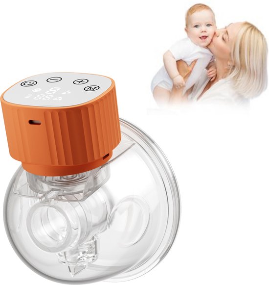 Borstkolf Handsfree - Elektrische Draadloze Borstkolf - Draagbaar - BPA ...