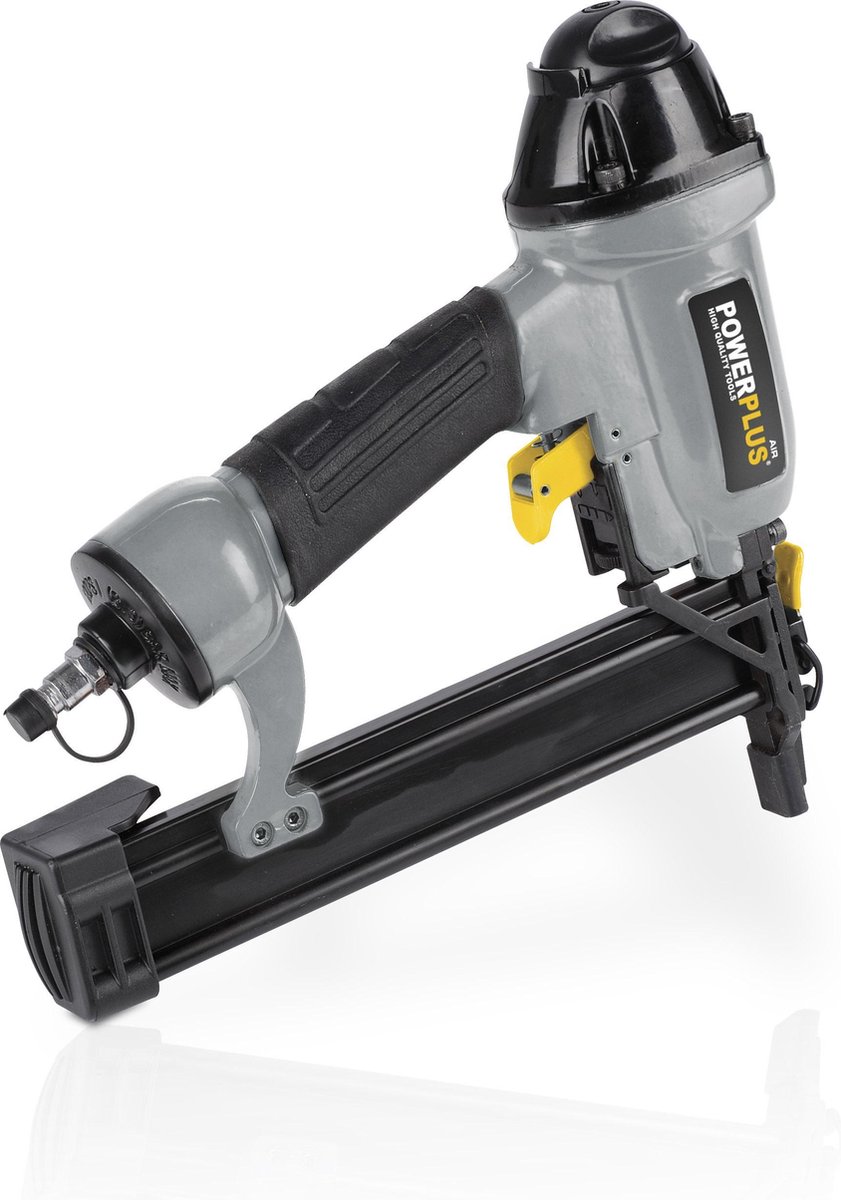 Powerplus POWAIR0310 Tacker - Pneumatisch - Incl. 1000 nieten en 1000 ...