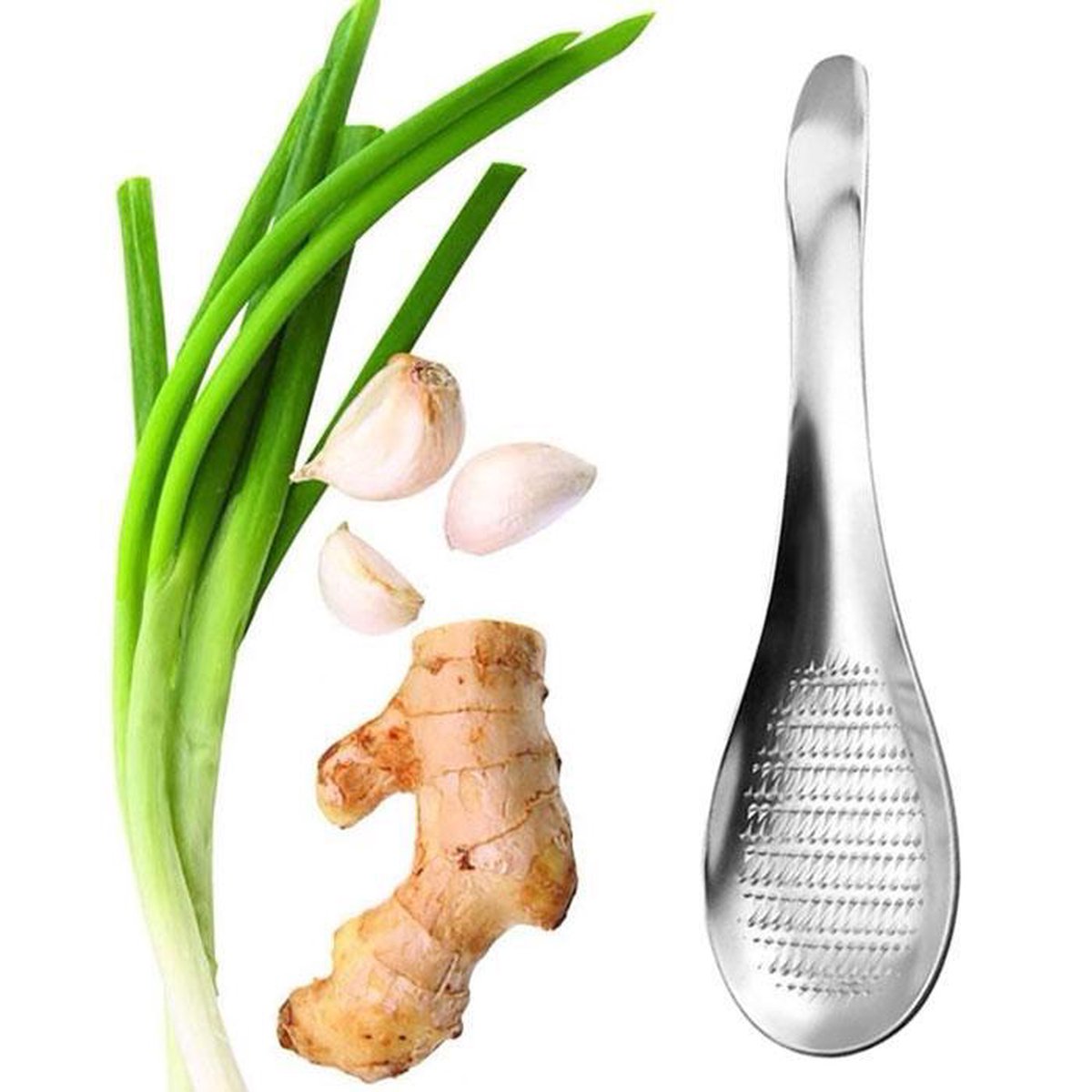 Knoflook en Gember Rasp RVS M | Handige Keukenrasp | bol.com